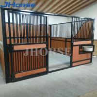 China 4m Length European Horse Stalls Enduring Sliding Door Galvanized Stainless for sale
