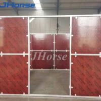 China Plywood Infill Durable Frame 2.2m Horse Stable Box for sale