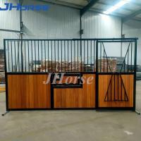 China Portable Outdoor Pine Custom Stall Fronts 12 Ft for sale