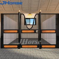 China Galvanized Steel Horse Stall Fronts Temporary Horse Stable For Competition for sale
