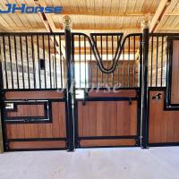 China 6ft X 6ft Prefabricated Horse Barn Panels Customized Frame Horse Stable Fronts for sale