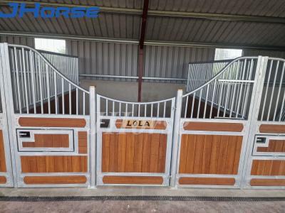 China Equine Galvanized European Horse Stalls Bamboo Horse Stable for sale