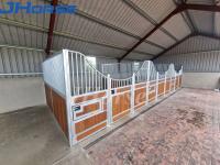 China Equine Galvanized European Horse Stalls Bamboo Horse Stable for sale