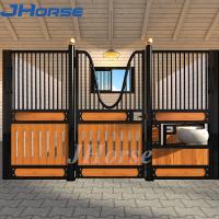 China Heavy Duty Portable Horse Stall Panels Outdoor 12ft X 7.2ft for sale