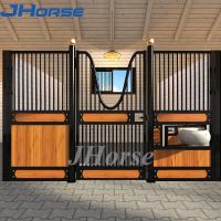 China Heavy Duty Portable Horse Stall Panels Outdoor 12ft X 7.2ft for sale