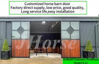 China European Internal Portable Horse Stall Stable Equipment Bamboods Doors for sale