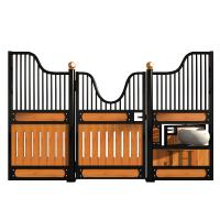 China Galvanized Livestock Portable Horse Stall Panels , Temporary Horse Stalls for sale