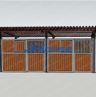 China Nice Partitions Bamboo Horse Stable Equine Stall System In Massachusetts for sale