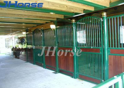 China Swing Door Horse Stall Panels Heavy Duty Permanent Bamboo Board for sale