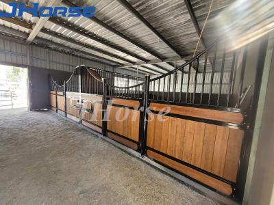 China Permanent European Horse Stall Front With Low Maintenance for sale