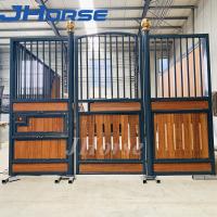 China Equine Portable Horse Stable Box Customizable Standard Sliding Or Swing Door For Safety for sale