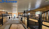 China Heavy Horse Stable Box With Secure Design And Powder Coating for sale