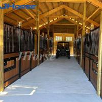 China Powder Coated Solid 12 Foot Horse Stall Fronts Heavy Weight for sale