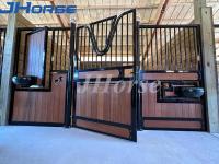 China Customizable Horse Stable Box Standard Front Safety Horse Stall Equipment Equestrian for sale