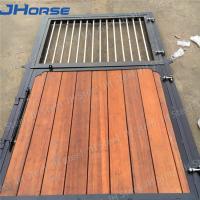 China Light Square Stall Front Grills Sheet Good Lateral Stiffness Acid Resistance for sale