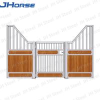 China Professional Galvanized Metal Horse Stalls / Stable For Horse Shed Shelter for sale