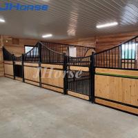 China Customized European Horse Stalls With Welded Weave Technique for sale