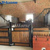 China Customizable European Style Horse Stalls Equipment Powder Coating for sale
