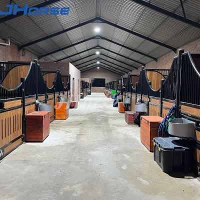 China Production Custom Horse Stall Fronts Powder Coated 2.2 Meters for sale
