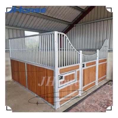 China Steel Structure Horse Stall Fronts Equipment Heavy Duty Hot Dip Galvanized for sale