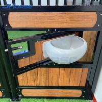 China Custom Free Standing 2.25m European Horse Stalls Durable Strong Heavy Duty for sale
