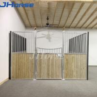 China Bamboo Wood Board Horse Stall Fronts / Horse Stable Steel Build 10ft for sale