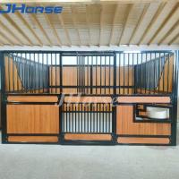 China 12x12 Mesh Horse Stall Fronts Modern Mobile Outdoor Portable Temporary for sale