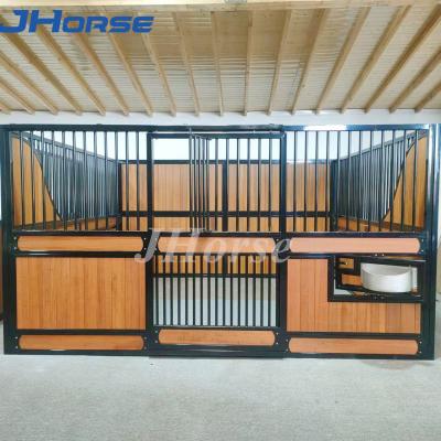 China 12x12 Mesh Horse Stall Fronts Modern Mobile Outdoor Portable Temporary for sale