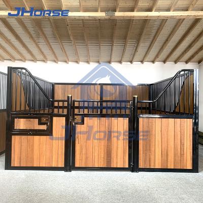 China Galvanized Horse Stall Fronts With Pie Filling Wood Type And Bamboo Surface Treatments for sale