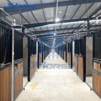 China Eco Friendly Horse Stall Stable With Bamboo Wood For Stable Solution for sale