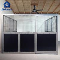 China 10ft 12ft Portable Horse Stall Panels Steel Temporary Customized Economical Aluminum for sale