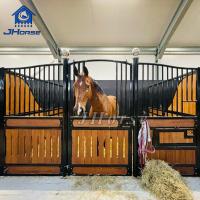 China Customized Stall Panels 1/8 Inch Frame Thickness 6ft Height for sale