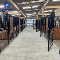 China Heavy Duty Steel Horse Stall Panels 1/4 Inch Easy Assembly 4 Set for sale