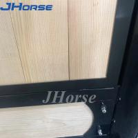China Modern Show Equine Horse Stall Building Stables For Farm With Feeders And Pine Wood Horse Box for sale
