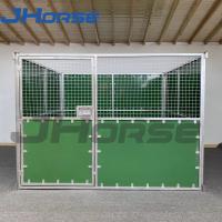 China Customized European Horse Stalls Featuring Welded Panels In Portable Horse Stable for sale