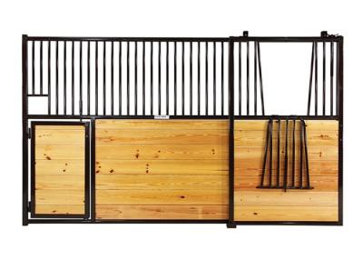 China Low Front Custom Horse Stables Panel 3m * 3m * 2.2m Thick Bamboo Board for sale