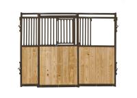 China Low Front Custom Horse Stables Panel 3m * 3m * 2.2m Thick Bamboo Board for sale