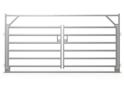 China Attractive Cattle Panel Gate , Low Carbon Steel Portable Cattle Panels for sale