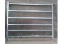China Metal Steel Corral Fence Panels , Robust Structure Lightweight Horse Panels for sale
