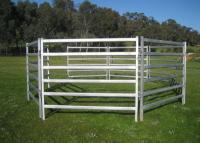 China Utility Horse Corral Panels And Gates Strong Carbon Steel Material for sale