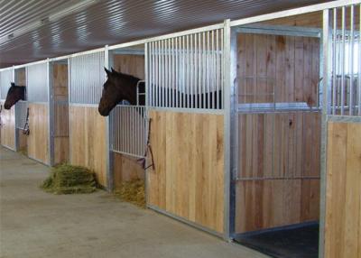 China Ultimate Modular Horse Stall Fronts Bamboo / Pine Infill Option Avaliable OEM for sale
