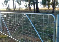 China Heavy Duty Livestock Gates And Panels , Wire Mesh Galvanized Farm Gates for sale
