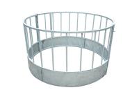 China Efficiently Feeding Galvanised Cattle Feeder , Round Bail Feeder For Adult Cattle for sale