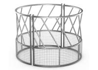 China Standard Round Bale Ring Feeder 2285mm Dia X 1150mm High 670mm Deep Welded Base for sale