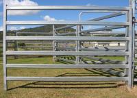 China 6 Bar Demountable Horse Round Yard Panels Security Portable Round Pen for sale