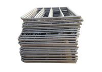 China 10ft / 12 Foot Galvanized Farm Gate , 25nb Pipe Livestock Metal Agricultural Gates for sale