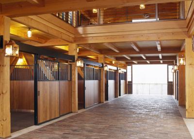 China Metal Wire Mesh Horse Stall Panels Hot Dip Galvanized Steel Frame for sale