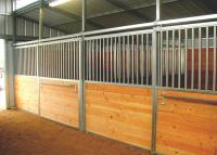 China Hot Dip Galvanized Horse Stalls , Metal Horse Stalls With Riding Barn Accessories for sale
