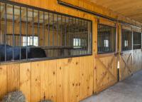 China Barnstable Horse Stall Fronts For Barn Lumber Construction IOS9001 Standard for sale