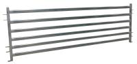 China Pasture Cattle Yard Panels Three Five Six Oval Rails Stock Farm Tube for sale
